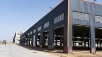 China Durable Design Prefabricated Steel Structure Construction Nice Outlook for sale