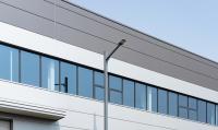 China Durable Steel Structure Warehouse Design And Fabrication Solution With Sandwich Panel Cladding for sale