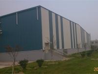 China M20 Bolt Welded H Beam Q235B Prefab Steel Workshop for sale