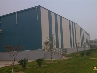 China M20 Bolt Welded H Beam Q235B Prefab Steel Workshop for sale
