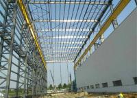 China High Quality Prefabricated Heavy Lattices Steel  Structure Workshop with Crane for sale