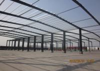 China Welded EPS Roof DFT 80um Steel Structure Warehouse for sale