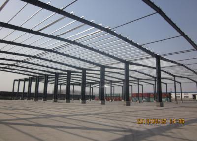 China Welded EPS Roof DFT 80um Steel Structure Warehouse for sale