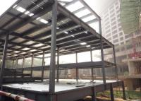 China Prefabricated Light Steel Structure Construction Middle Grey With Alkyd Primer for sale