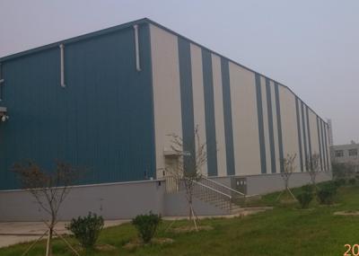 China Portable structure wind-resistant large-span steel structure warehouse for sale