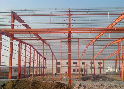 China 0.6mm Steel Sheet Waterproof Prefabricated Steel Structure Workshop for sale