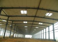 China Steel Structure Framed Commercial Office Building Workshop, Structural Steel Frame Prefab Construction with Drawing for sale