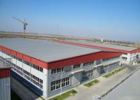 China Portal frame  with crane beam fast installation steel structure workshop for sale