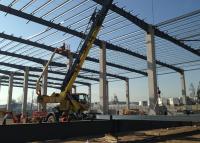 China Light Steel Steel Structure Construction Metallic Roof Structures For Warehouse for sale