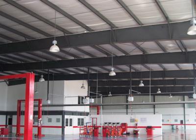 China Fireproof Anti Corrosive Galvanized Prefab Steel Workshop for sale