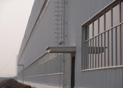 China Prefabricated double storey steel structure workshop with office room for sale