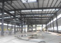 China Metallic Structural Steel Workshop Wide Span Earthquake Resistance Water Proffing for sale