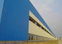 China Heavy Steel Structure Workshop Construction With Alkyd Primer Surface Treatment for sale