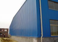 China Double Layer EPS Wall Q235 Warehouse Steel Frame With PVC Windows for sale
