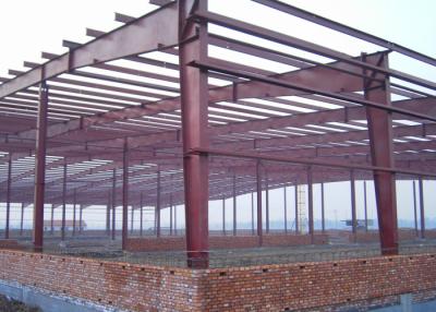 China Gable Frame Steel Structure Construction 60 X 40 X 8 M For Warehouse Frame for sale