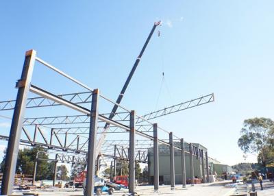 China Truss Roof Steel Structure Workshop Building Construction for sale