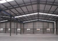 China Professional Structural Steel Warehouse With Sandwich Panel Light Steel Frame for sale