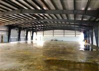 China Prefab Steel Structure Warehouse Q235b Q345b Grade With Sliding Door for sale