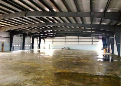 China Prefab Steel Structure Warehouse Q235b Q345b Grade With Sliding Door for sale