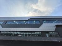 China Industrial Workshop Building With Sandwich Panel Customizable Design For Steel Structure Construction for sale
