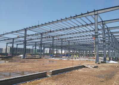 China Anti Seismic 8.0 G550 Prefab Steel Structure Construction for sale