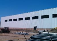 China Concrete telegraph pole factory steel structure workshop in Uganda for sale