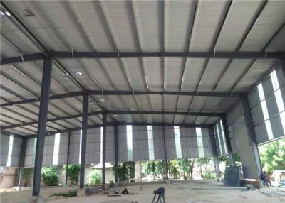 China Zinc Coloured Corrugated Sheets Roof Design Philippines Steel Structure Workshop for sale