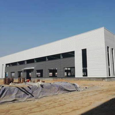 China Industrial Usage Portal Frame PEB Steel Structure Warehouse Construction for sale