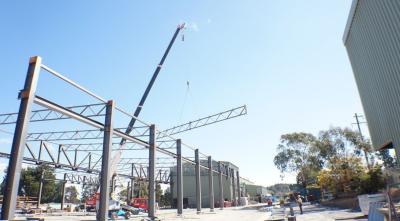 China Warehouse H Section Q235 Steel Structure Workshop for sale