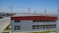China PVC Window Corrugated Steel Plate Q235 Modern Steel Construction for sale