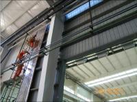 China PVC Window Alkyd Painting Q345 Steel Frame Buildings 110mm Dia. for sale