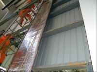 China Portal Sliding Frame Durable  Q235 Steel Structure Warehouse for sale