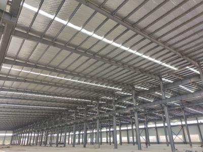 China Pre Engineered Steel Structure High Strength Rigid Portal Frame Building Construction for sale