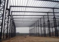 China Large Span Portal Frame Prefabricated Steel Structure Factory Construction Solution for sale