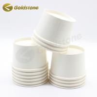 China Eco Friendly Paper Bowls White Square Bottom White Disposable Bowls For Hot Soup for sale