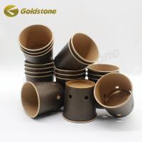 China 5 Gal Brown Paper Bucket Single Wall Paper Bucket Fried Chicken Bucket 5 Gallons for sale