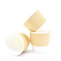 China Varnishing Hot Coffee Cups Disposable Paper  Custom Disposable Coffee Cups for sale