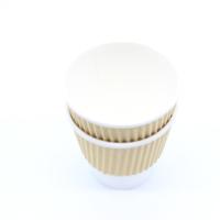China Varnishing Hot Coffee Cups Disposable Paper  Custom Disposable Coffee Cups for sale