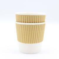China Single Wall Coffee Paper Cup Insulated Disposable Coffee Cups ISO9001 for sale