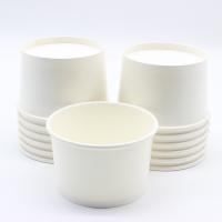 China Food Grade Recycled Material Yogurt Paper Cups For Sustainable Options for sale