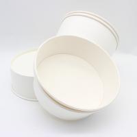 China White All Size 100ml Paper Bowls Salad Bowl Kraft For Parties And Events for sale