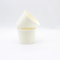 China Sustainable White Kraft Paper Bowls For Environmentally Friendly Dining for sale