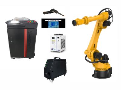 China Fast Flexible Handheld Laser Welding Machine 2000W with Water Cooling Chiller Unit for sale