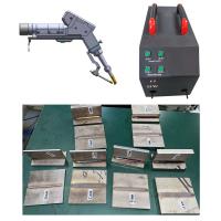 China Fiber Handheld Single Motor Laser Welding Machine for Steel / Stainless Steel and Aluminum for sale