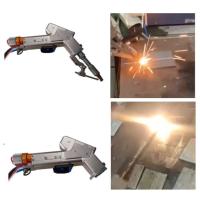 China Handheld 3-in-1 Laser Welding Machine for Welding Cutting and Cleaning Welding Laser Beam Size 0-5mm Adjustable for sale