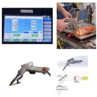 China Lightweight Handheld Single Motor Laser Welding Machine For Welding 5mm Stainless Steel for sale