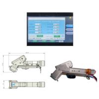 China Handheld Single Wobble Laser Cleaning Machine for Cleaning Carbon Steel / Stainless Steel for sale