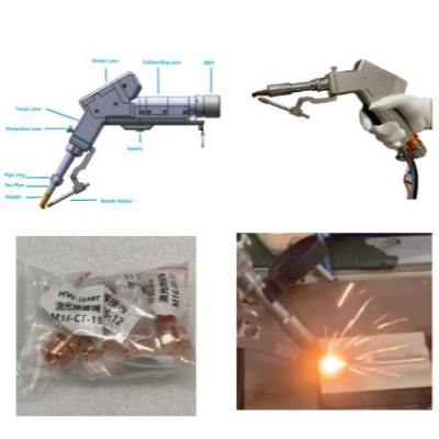 China Intelligent Handheld Laser Welding Machine for Carbon Steel / Stainless Steel and Aluminum for sale