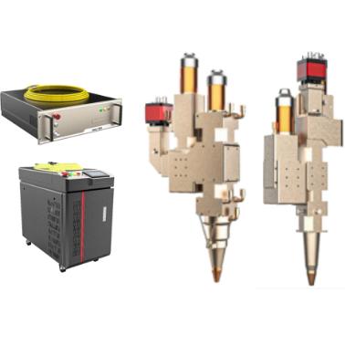 China HanWei High-Speed Diode-Fiber Hybrid Laser Welding Head for Copper Sealing Welding for sale