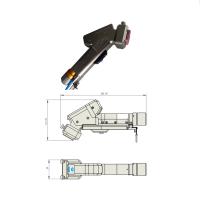 China 1000w 2000w Wobble Laser Welding Head With 300mm Cleaning Area for sale